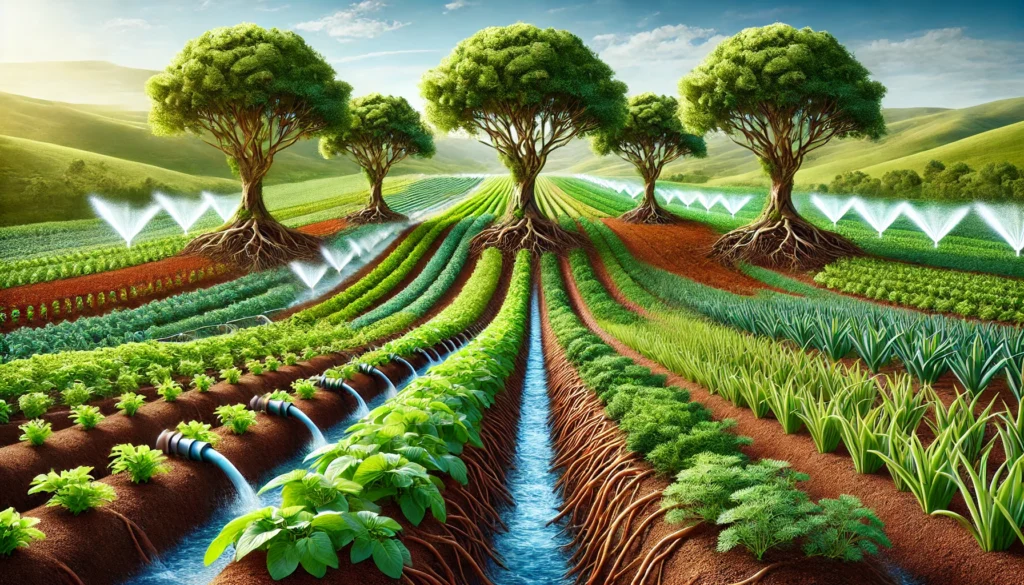 Regenerative Agriculture Contributes to Water Conservation